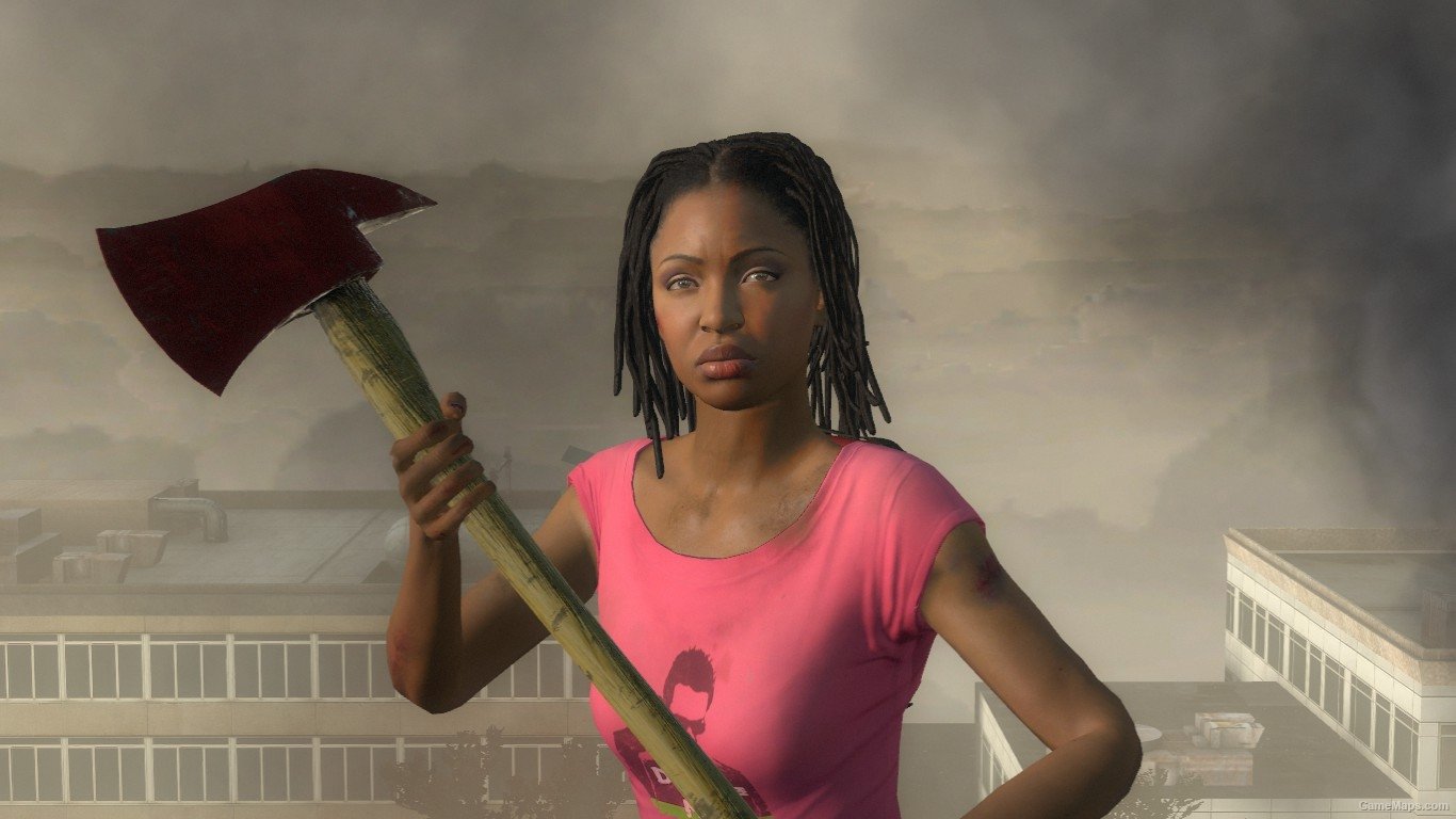 Rochelle with her hair down (Left 4 Dead 2) - GameMaps