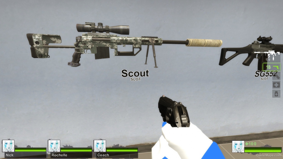 CODOL Original M200 camos07 Scout [request] (Mod) for Left 4 Dead 2 - GameMaps.com