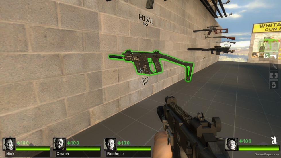 Kris Vector - Desert Rifle (Mod) for Left 4 Dead 2 - GameMaps.com