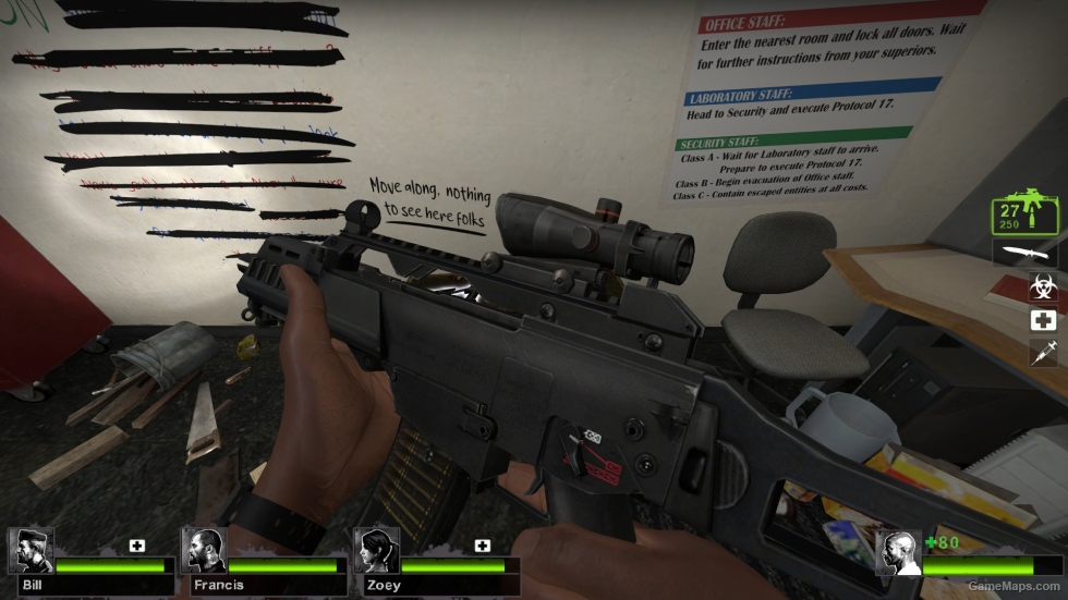 MW1 G36C ACOG (for SIG) (Mod) for Left 4 Dead 2 - GameMaps.com
