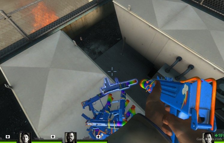 Rainbow Dash Mac10 (Mod) for Left 4 Dead 2 - GameMaps.com