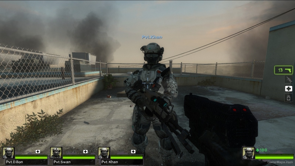 SRS99-S5 AM (Halo 4) Military Sniper Rifle (Mod) for Left 4 Dead 2 ...