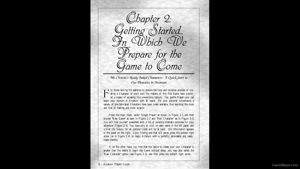 Arcanum Players Guide (Tool) for Arcanum: Of Steamworks and Magick ...