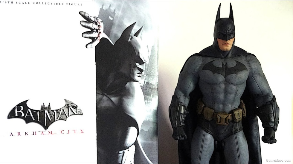 Batman: Arkham City Hot Toys Batman Video Game Masterpiece 1/6 Scale ...