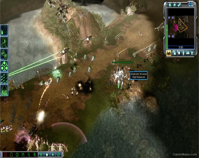 C&C3 : Tiberium Wars | map new 2025 2V2 (Map) for C&C3 : Tiberium Wars - GameMaps.com