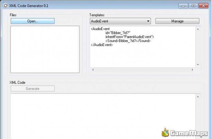 XML Code Generator (C&C3 : Kane's Wrath) - GameMaps