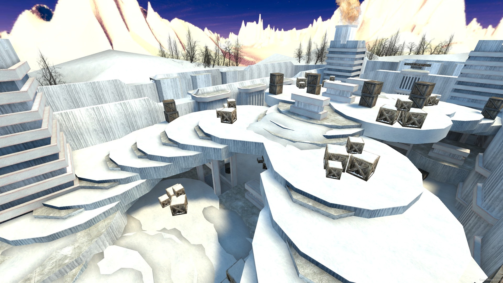 awp_snow_fort (Counter-Strike : Source) - GameMaps