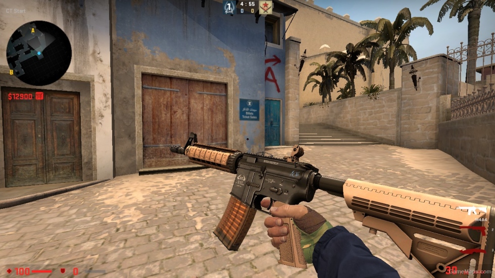 CS GO ALL M4A4 SKINS FOR CSSO Final (Mod) for Counter-Strike : Source ...