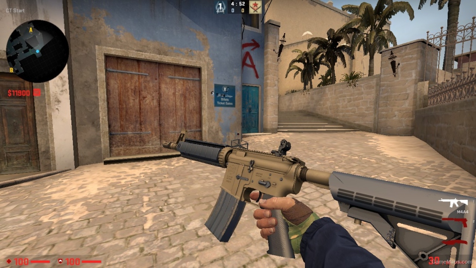 CS GO ALL M4A4 SKINS FOR CSSO Final (Mod) for Counter-Strike : Source ...
