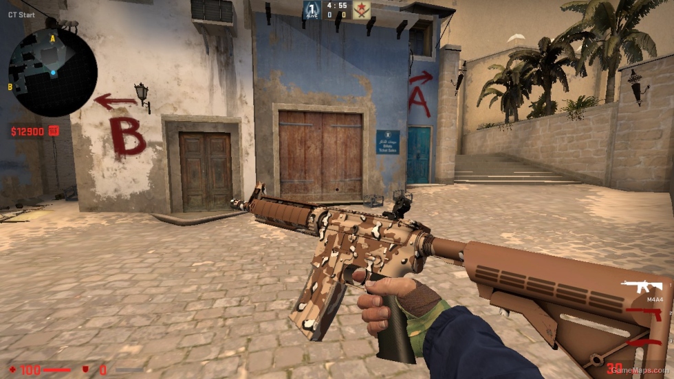 CS GO ALL M4A4 SKINS FOR CSSO Final (Mod) for Counter-Strike : Source ...