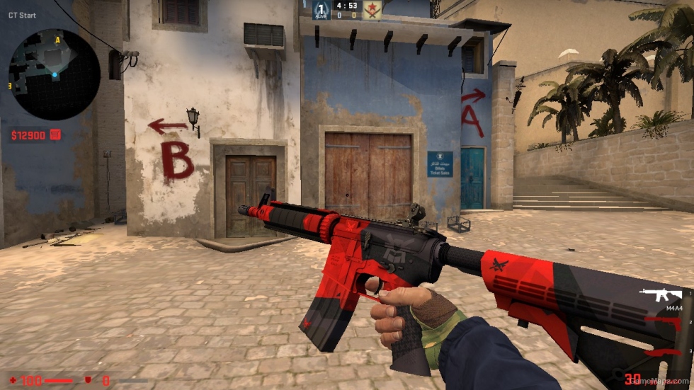 CS GO ALL M4A4 SKINS FOR CSSO Final (Mod) for Counter-Strike : Source ...