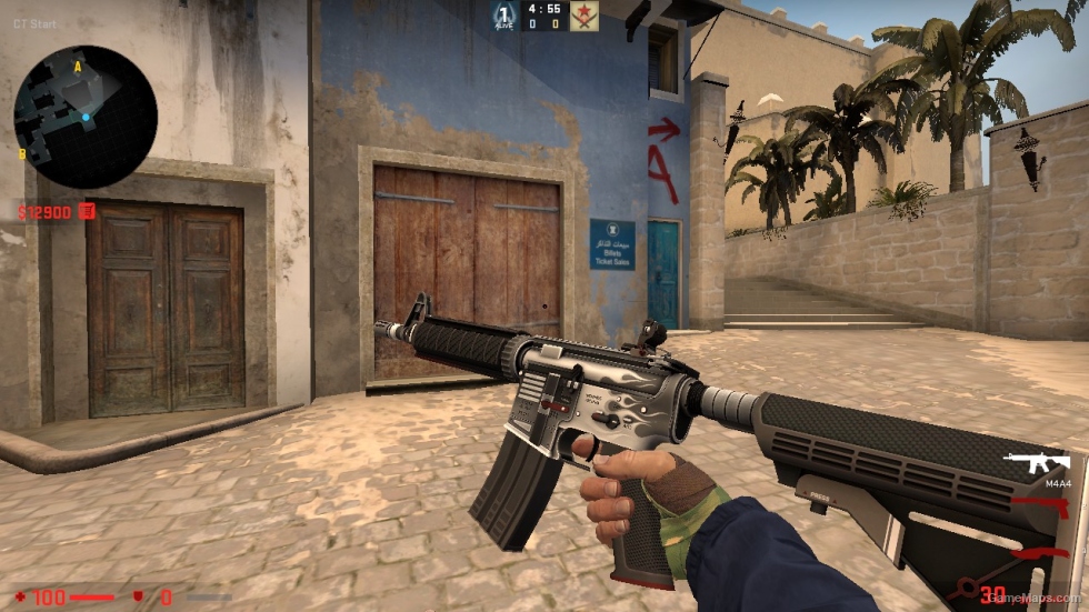 CS GO ALL M4A4 SKINS FOR CSSO Final (Mod) for Counter-Strike : Source ...