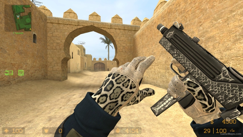 CS GO MOD ( Driver Gloves Snow Leopard ) (Mod) for Counter-Strike ...