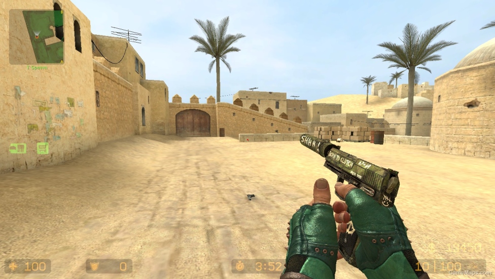 CS GO MOD (Broken Fang Gloves Jade) (Mod) for Counter-Strike : Source ...