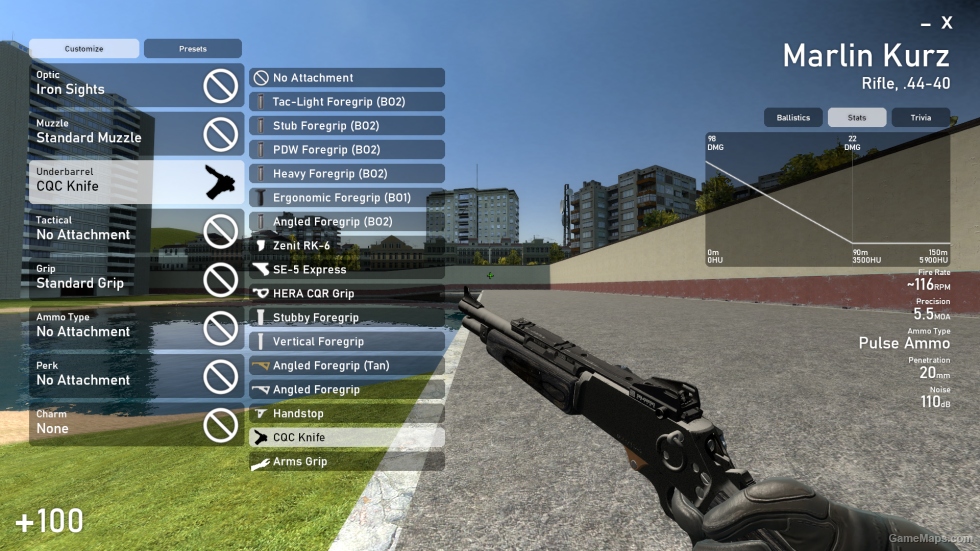 [ArcCW] Tac Knife Attachment (Mod) for Garry's Mod - GameMaps.com