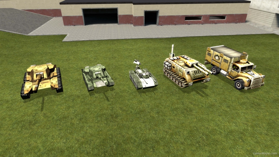 [simfphys] Command & Conquer: Generals - Ground Units (Mod) for Garry's ...