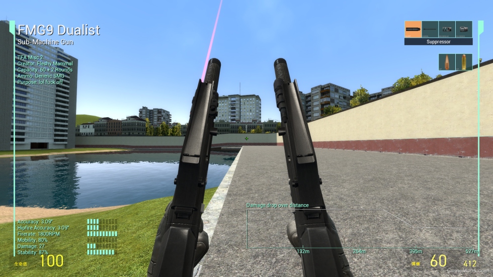 [TFA][AT] Akimbo FMG-9 (Mod) for Garry's Mod - GameMaps.com