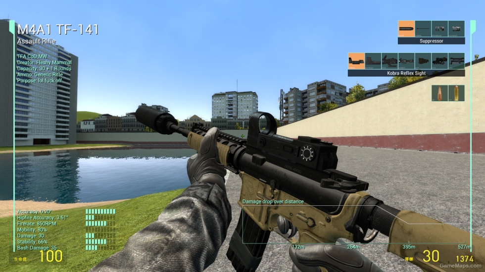 [TFA][AT] Call of Duty Modern Warfare (2) M4A1 (Mod) for Garry's Mod ...