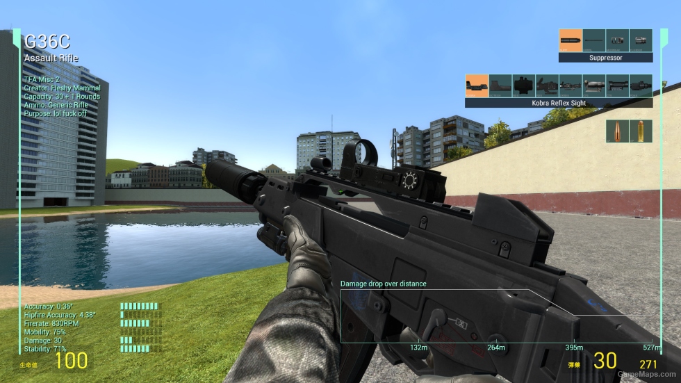 [TFA][AT] G36C (Mod) for Garry's Mod - GameMaps.com