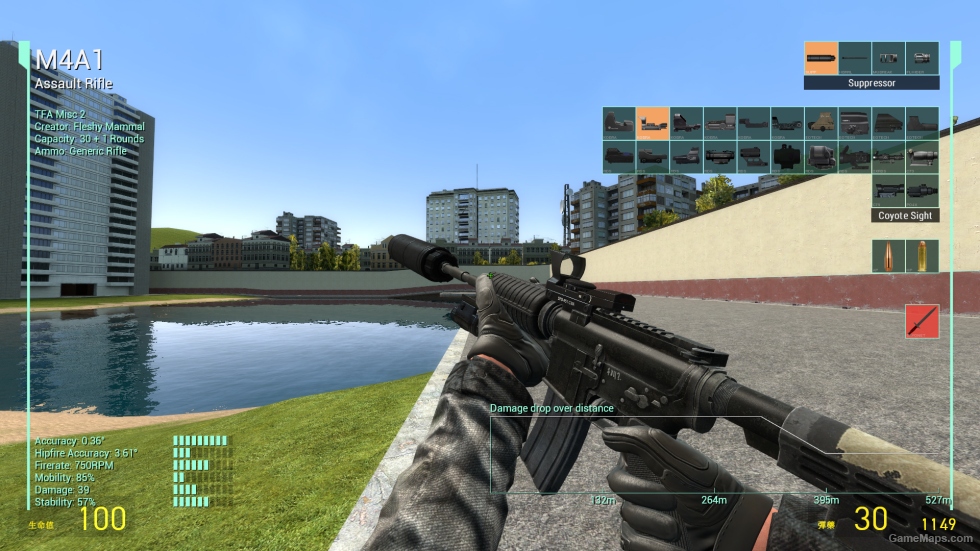[TFA][AT] M4A1 (Mod) for Garry's Mod - GameMaps.com