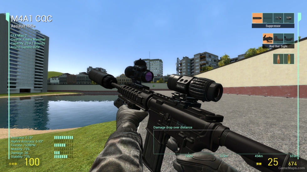 [TFA][AT] M4A1 CQC (Mod) for Garry's Mod - GameMaps.com