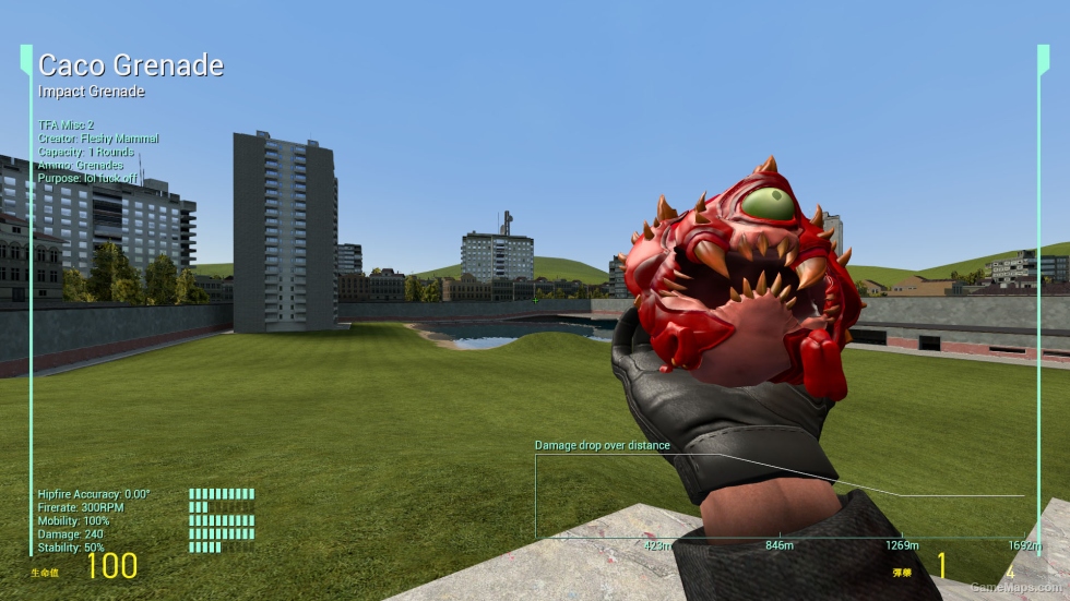 [TFA] Caconade (Mod) for Garry's Mod - GameMaps.com