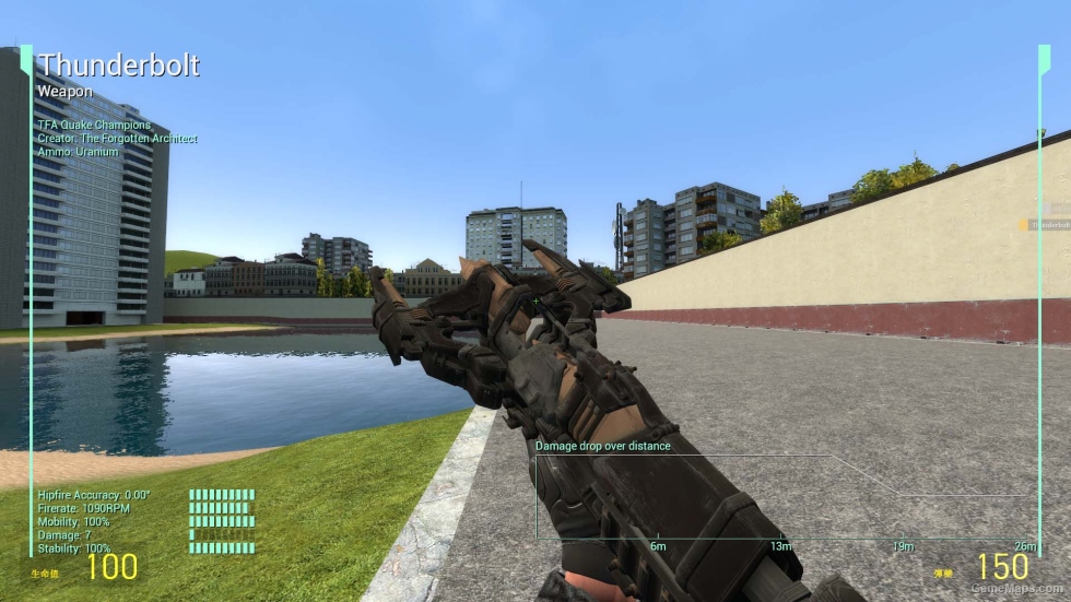 [TFA] Quake Champions Thunderbolt (Mod) for Garry's Mod - GameMaps.com