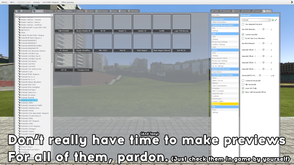 [TFA] Robotnik's World War 2 Pack (Mod) for Garry's Mod - GameMaps.com