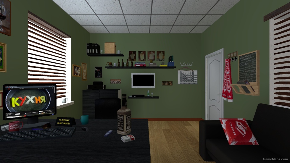 Claude Monet Restaurant [Kitchen] (Map) for Garry's Mod - GameMaps.com