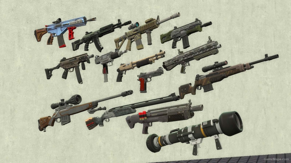 Fortnite - Chapter 3 Weapons (Prop) (Mod) for Garry's Mod - GameMaps.com