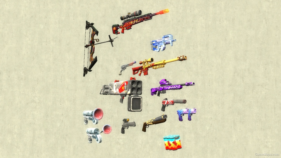 Fortnite - Exotic Weapons (Prop) (Mod) for Garry's Mod - GameMaps.com