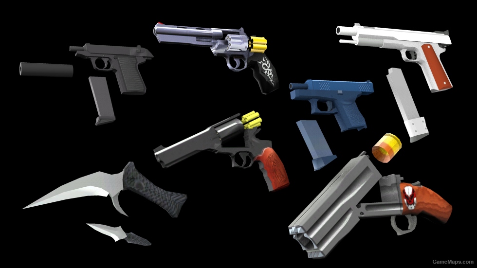 Killer7 - Weapons (Prop) (Mod) for Garry's Mod - GameMaps.com