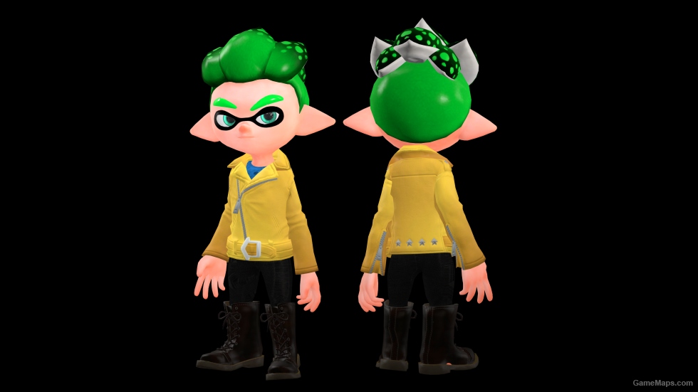 Splatoon - Blue's Custom Jackets (Mod) for Garry's Mod - GameMaps.com