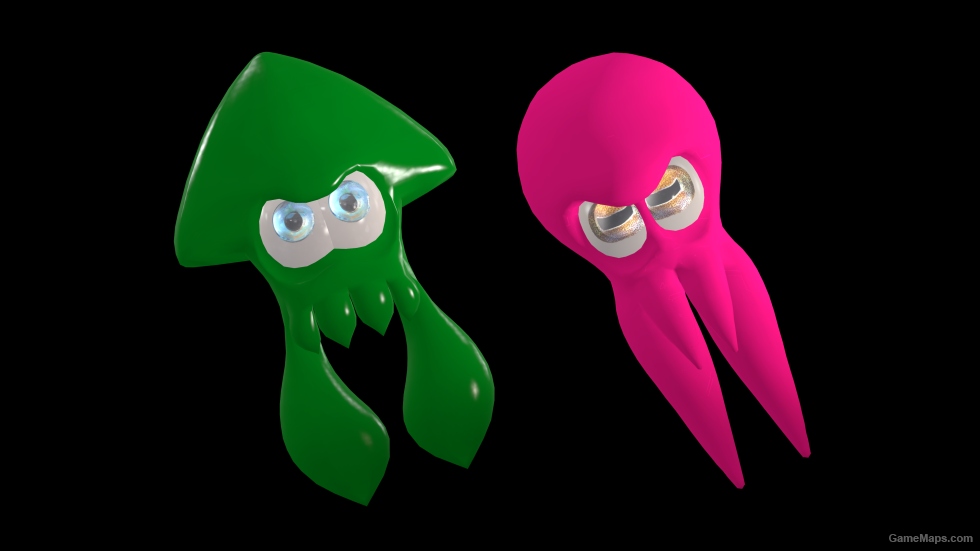 Splatoon - Cursed Squid And Octopus Textures (Mod) for Garry's Mod ...