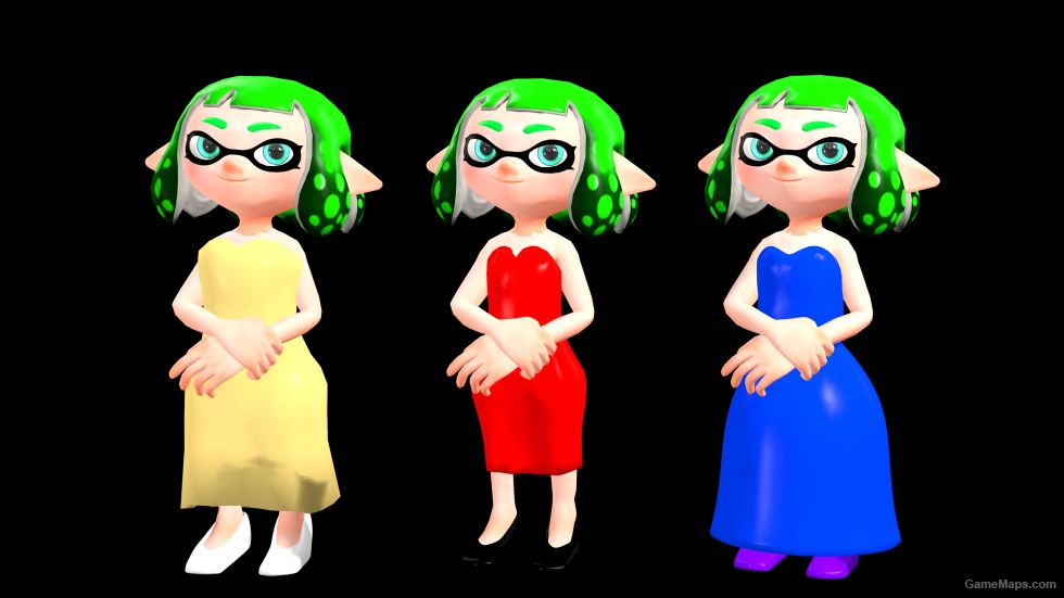 Splatoon - Formal Female Attire (Mod) for Garry's Mod - GameMaps.com
