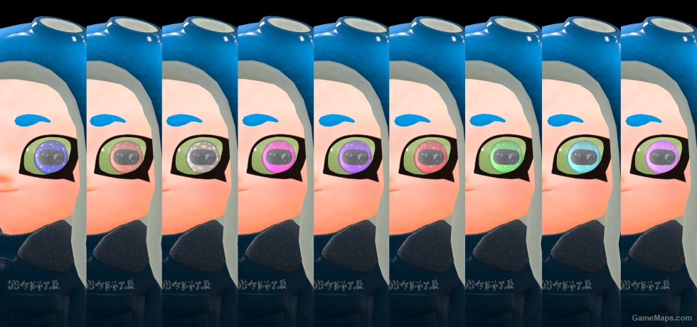 Splatoon - Lilia Eye Textures (Mod) for Garry's Mod - GameMaps.com