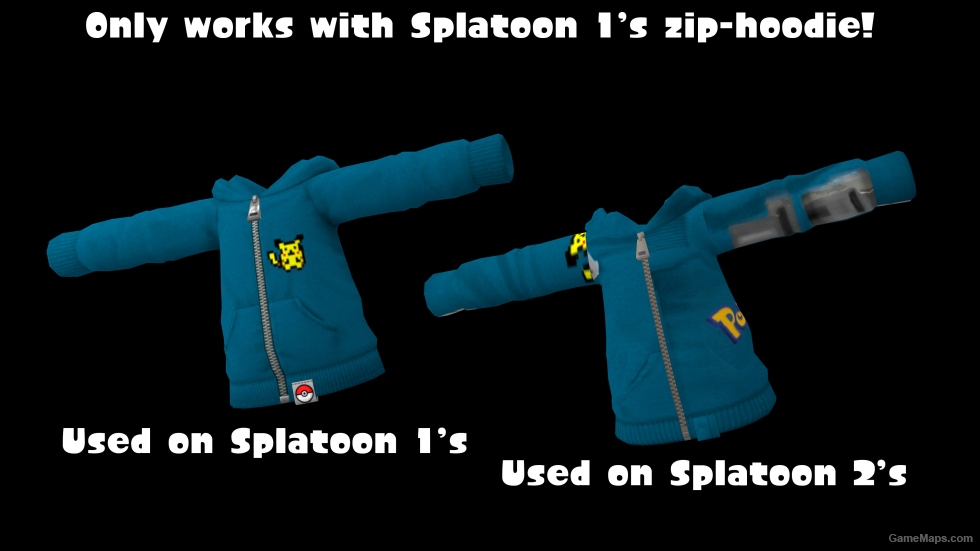 Splatoon - Zip Hoodie Textures (Mod) for Garry's Mod - GameMaps.com