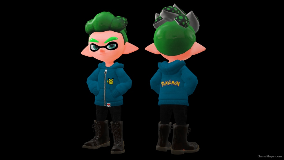 Splatoon - Zip Hoodie Textures (Mod) for Garry's Mod - GameMaps.com