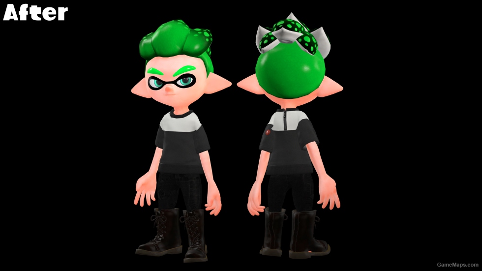 Splatoon 2 - Black-Sleeve Sweater (Mod) for Garry's Mod - GameMaps.com
