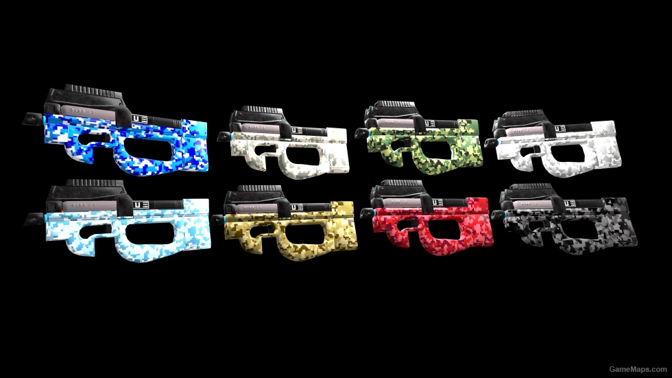 Splatoon 2 - Hero Shot Camo Textures (Mod) for Garry's Mod - GameMaps.com