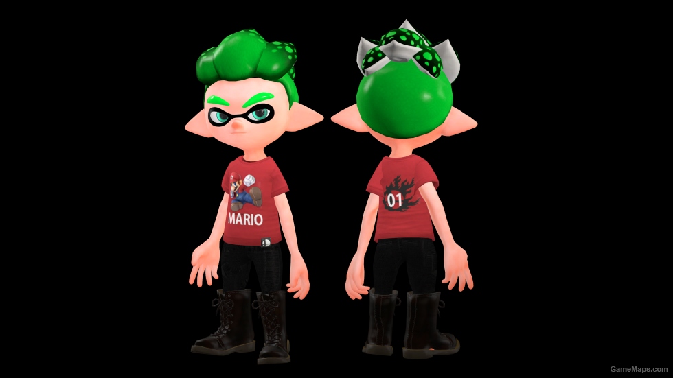 Splatoon 2 - Smash Bros Ultimate Shirt Texture Pack (Mod) for Garry's ...