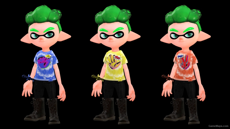 Splatoon 3 - Splatfest Shirts (Unofficial) (Mod) for Garry's Mod ...