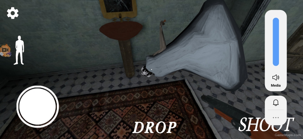 Car in room (Map) for Granny - GameMaps.com