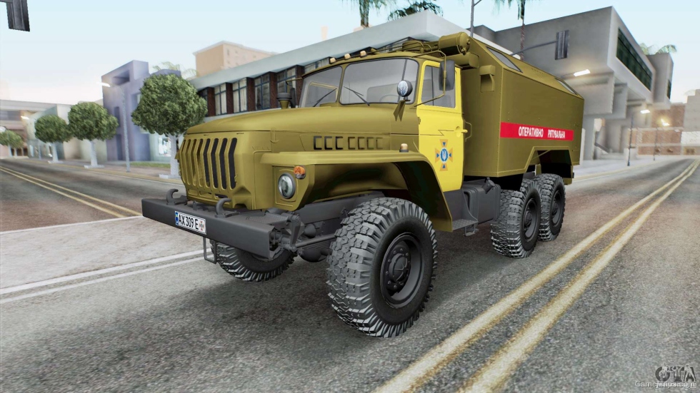 Ural-4320 Operational and Rescue Service (Mod) for Grand Theft Auto ...