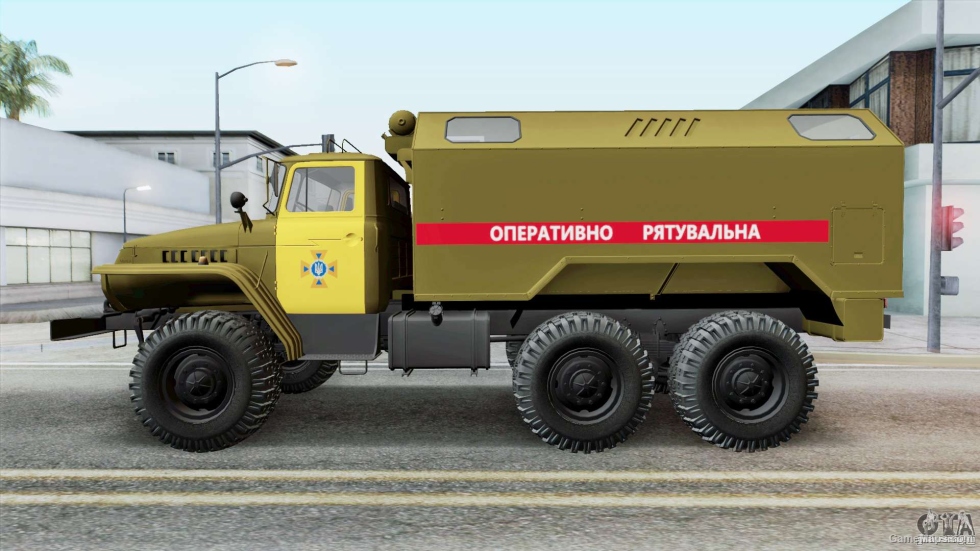 Ural-4320 Operational and Rescue Service (Mod) for Grand Theft Auto ...