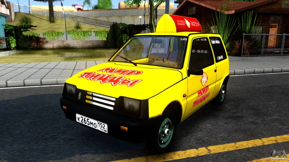 VAZ 1111 "Oka" Pizza World (Mod) for Grand Theft Auto : San Andreas ...