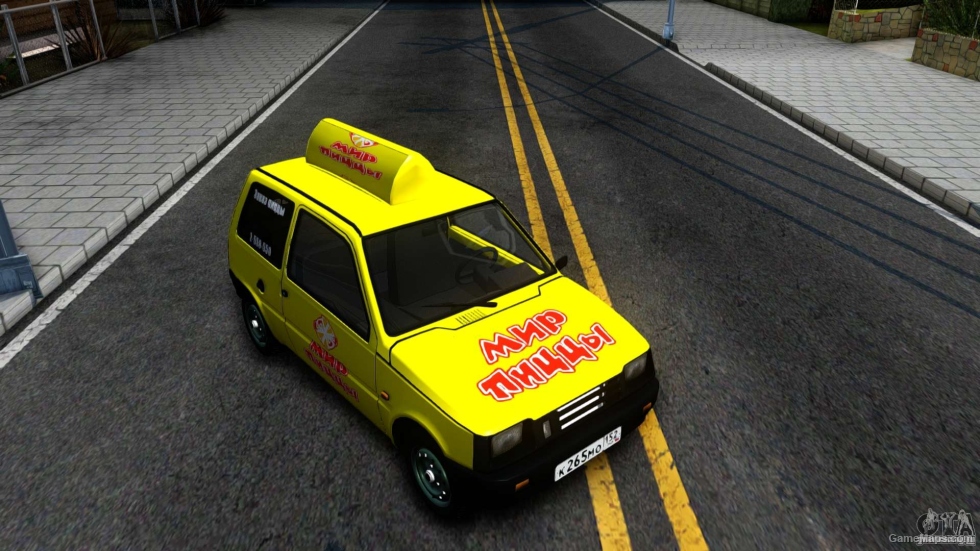 VAZ 1111 "Oka" Pizza World (Mod) for Grand Theft Auto : San Andreas ...