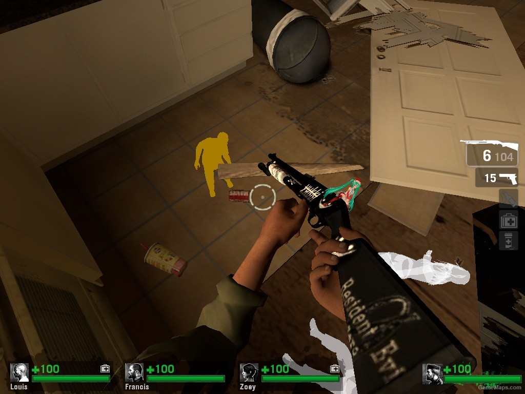 Transparent Common Infected (Left 4 Dead) - GameMaps