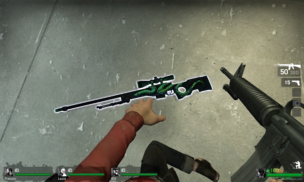 AWP - Ateris (Sniper) (Left 4 Dead) - GameMaps