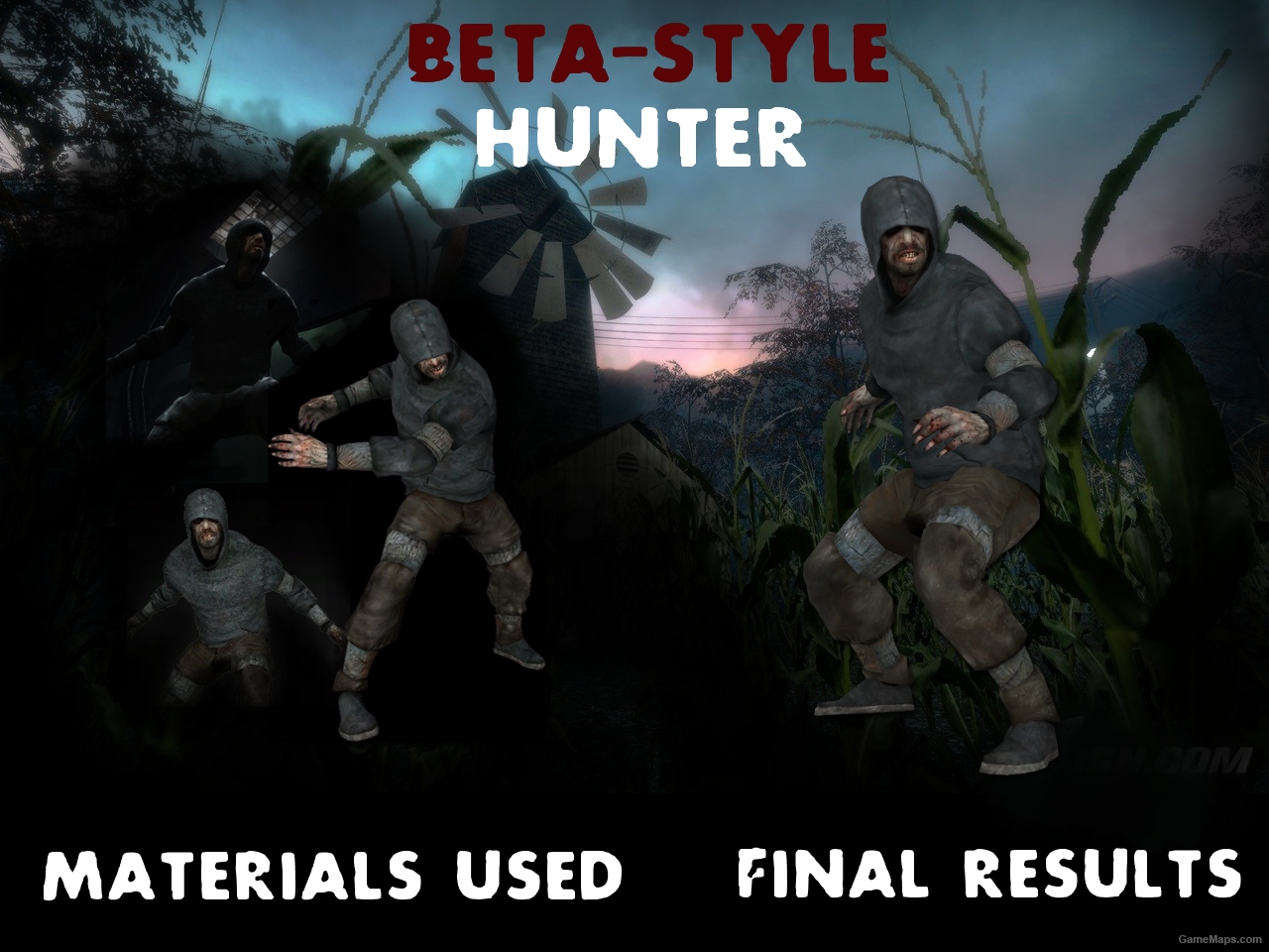 Beta-Style Hunter (Left 4 Dead) - GameMaps
